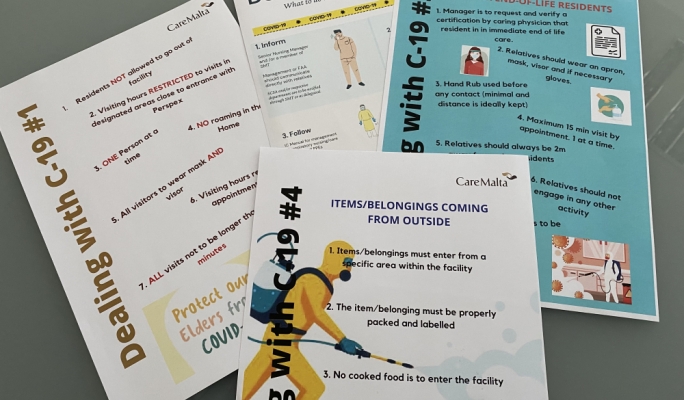CareMalta’s infection prevention campaign reinforced through training