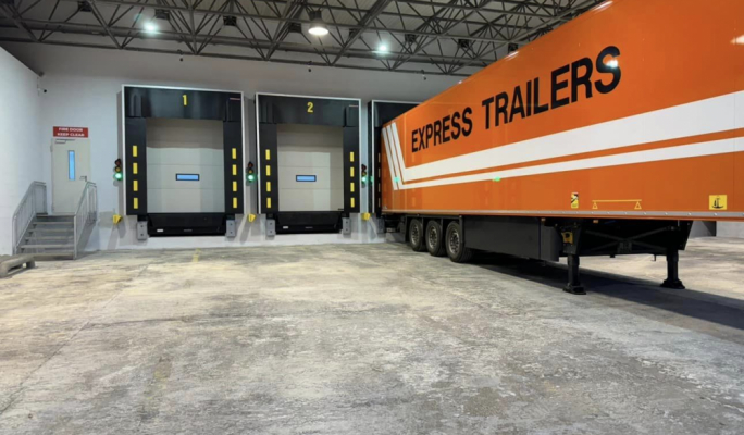 Express Trailers completes new cross dock project