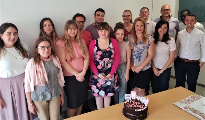 PKF Malta marks Pink October to help raise breast cancer awareness