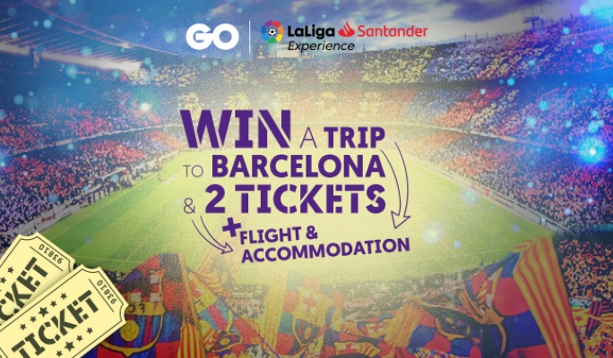GO launches competition to win two LaLiga match tickets
