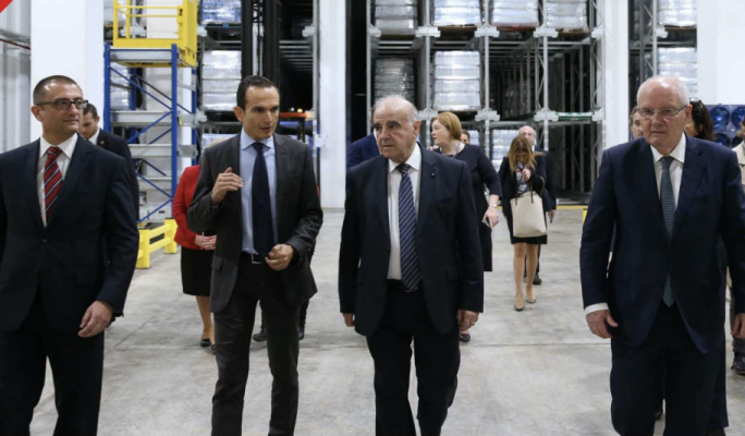 President on official visit to Farsons Brewery